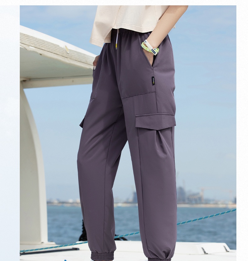 361 Degrees Sports Pants Women'S Loose Woven Overalls Trendy All-Match ...