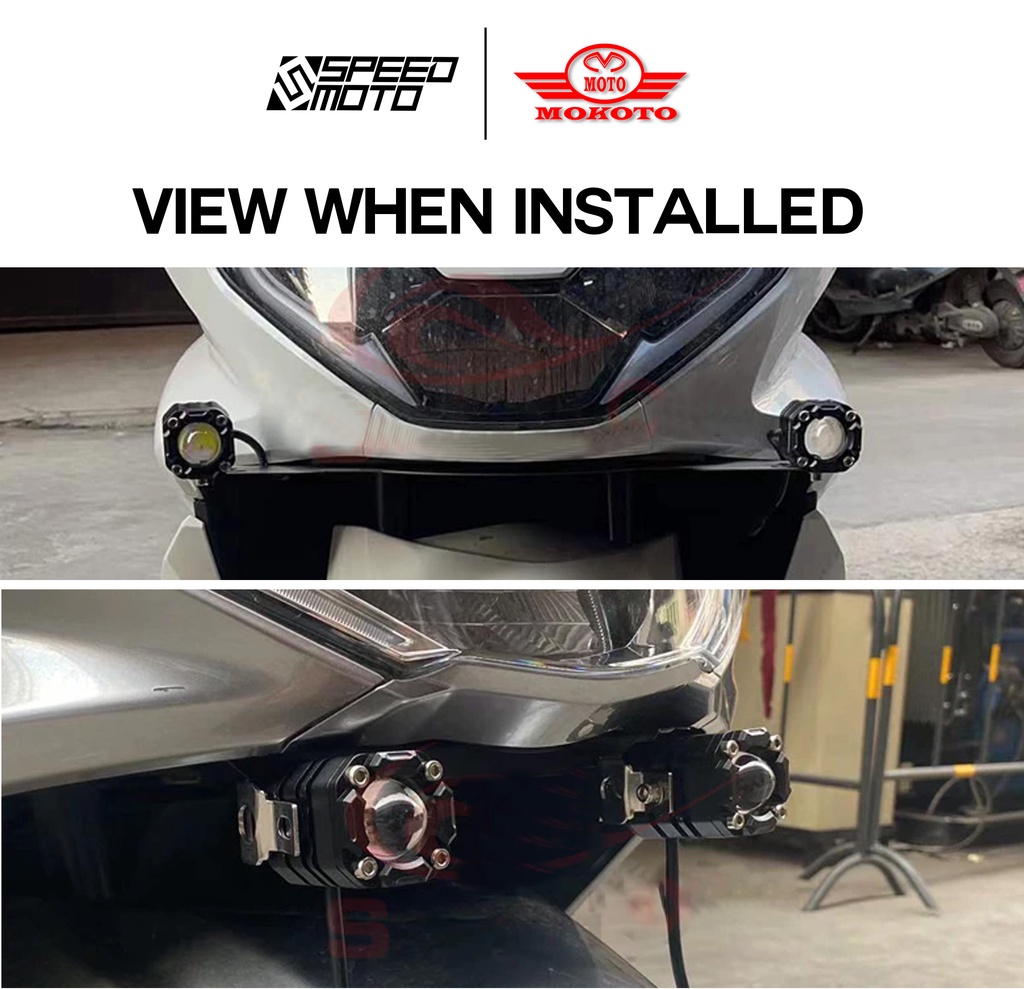 PCX 150 HEAVY DUTY LED BRACKET METAL G3867 / MINI DRIVING LIGHT HOLDER ...