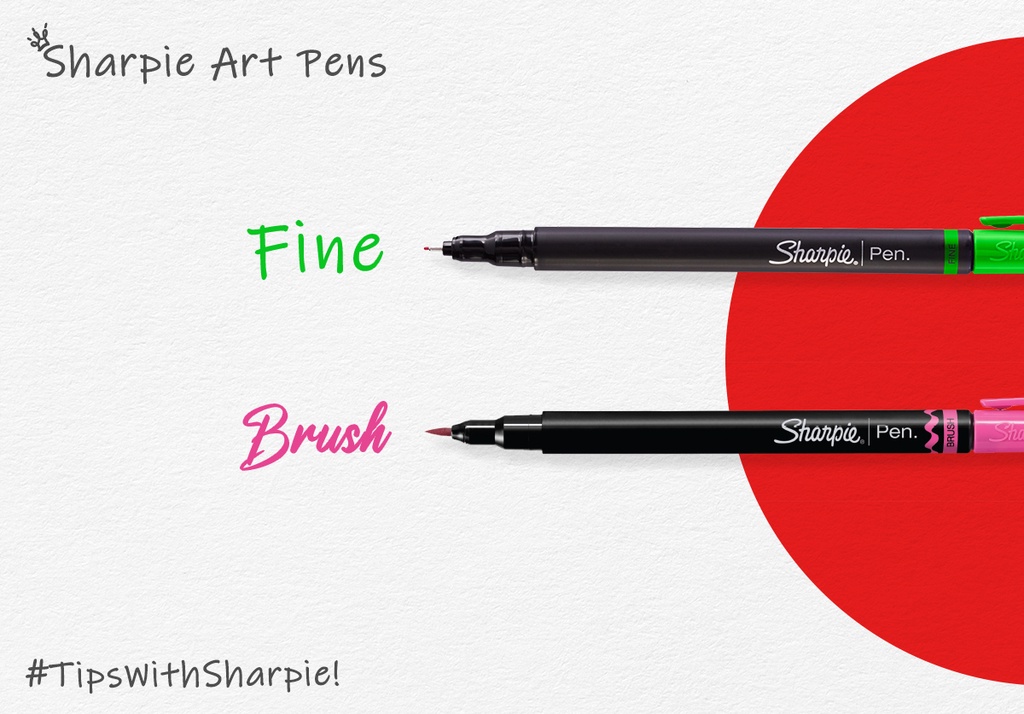 Sharpie Brush Art Pen (Box of 12s) | Shopee Philippines
