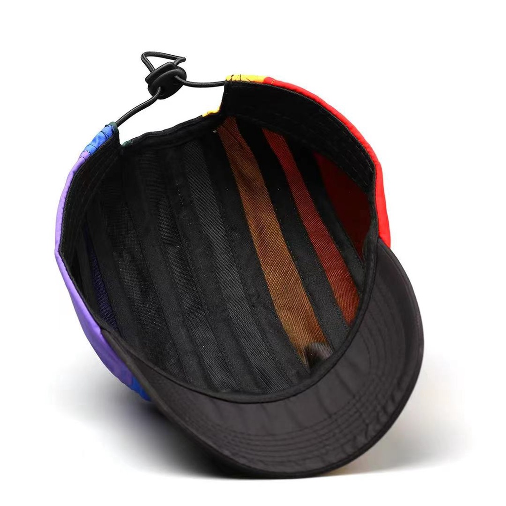 vintage cap 5 Panel cap NASA cap Colour blocking and colourful hiphop ...