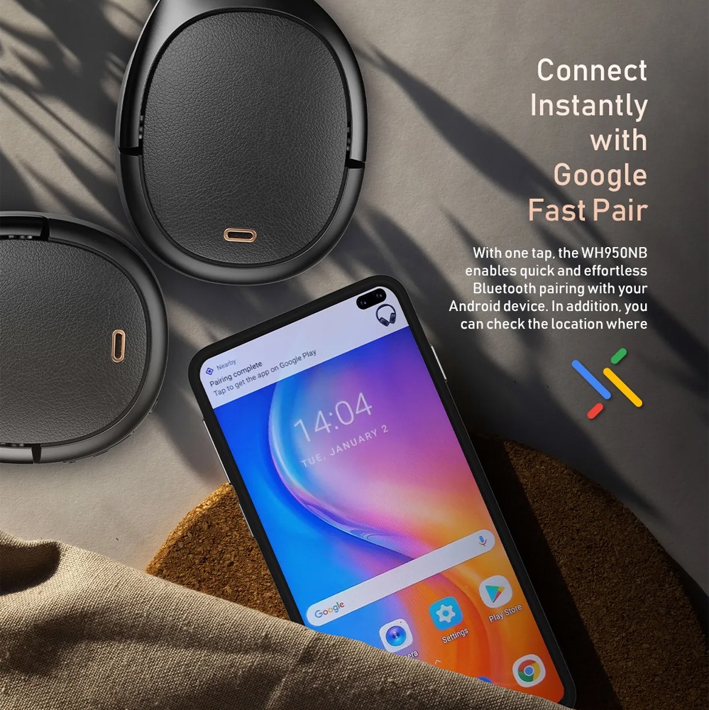 Edifier Wh950nb New Version Anc Hi-Res Wireless Bluetooth Headphones ...