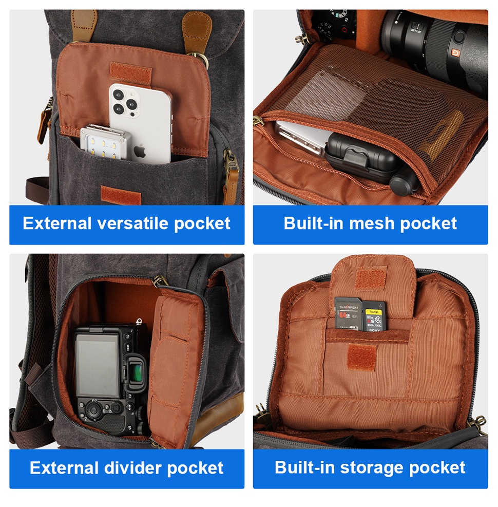 Selens Camera Bag Waterproof Backpack | Shopee Philippines