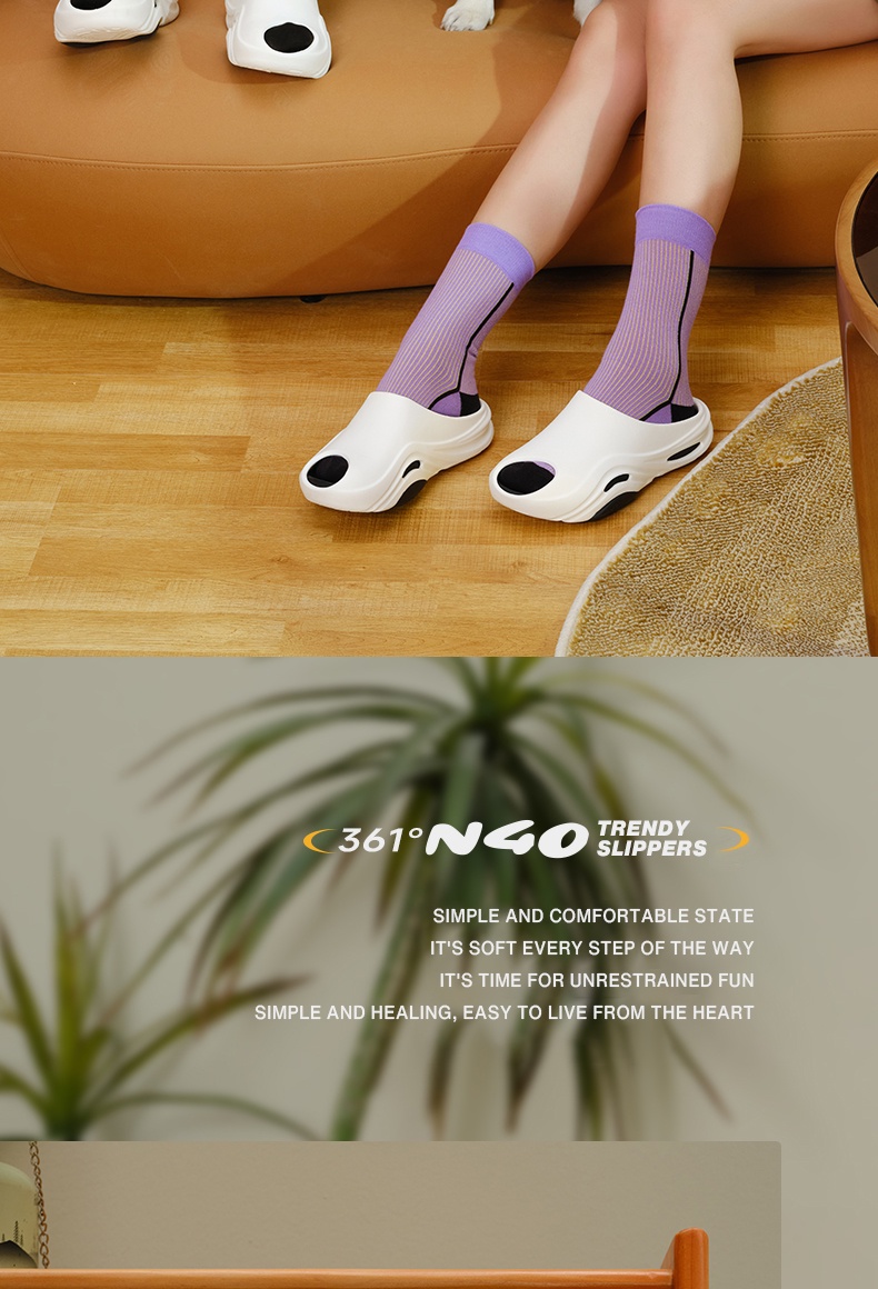 361 Degrees N40 Men Slippers Comfortable 672326730 | Shopee Philippines