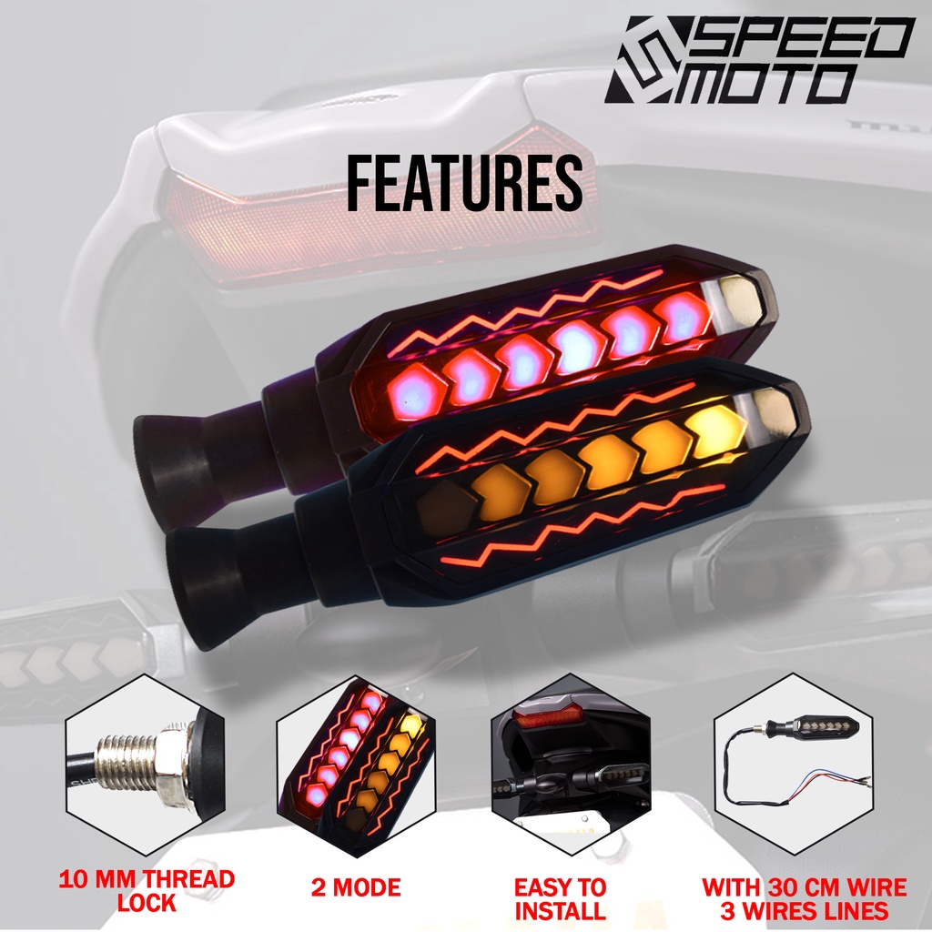 YAMAHA RUNNING SIGNAL LIGHT T-5511 / IDLE HAZZARD INDICATOR TURN ...