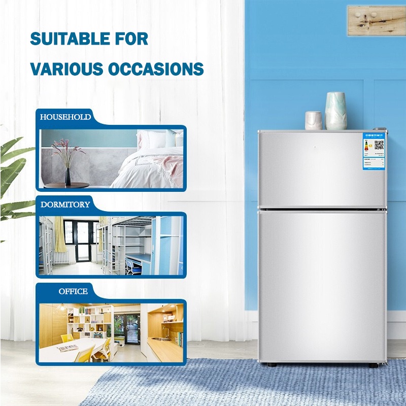 HANATEK Mini Refrigerator With Freezer 145L For Room Frost Fridge Save ...