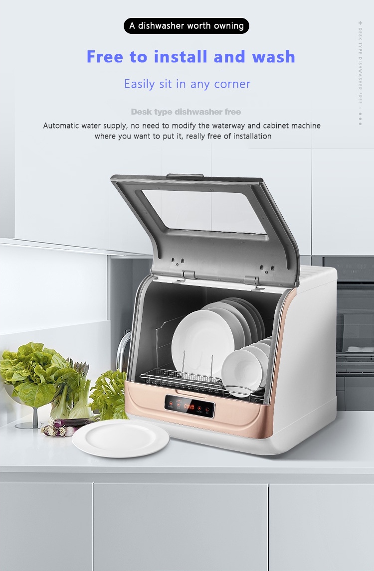 IKER Intelligent automatic dishwashers for domestic and desktop small ...