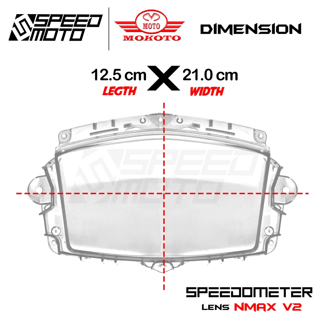 NMAX 2020 / 2021 SPEEDOMETER LENS CLEAR / SMOKE FOR YAMAHA NMAX V2 / V2 ...