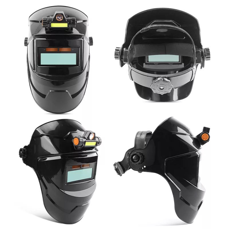 【12H Ship】Auto Darkening Welding Mask Solar Powered Real Color Welding ...