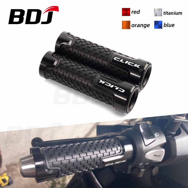 BDJ Motorcycle Handlebar Grips For Honda Click 125i 150i V2 V3 Aluminum ...