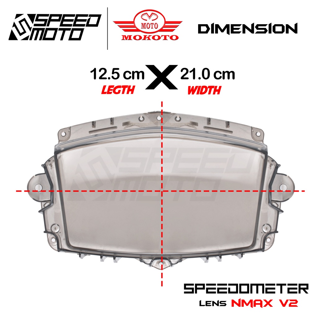 NMAX 2020 / 2021 SPEEDOMETER LENS CLEAR / SMOKE FOR YAMAHA NMAX V2 / V2 ...
