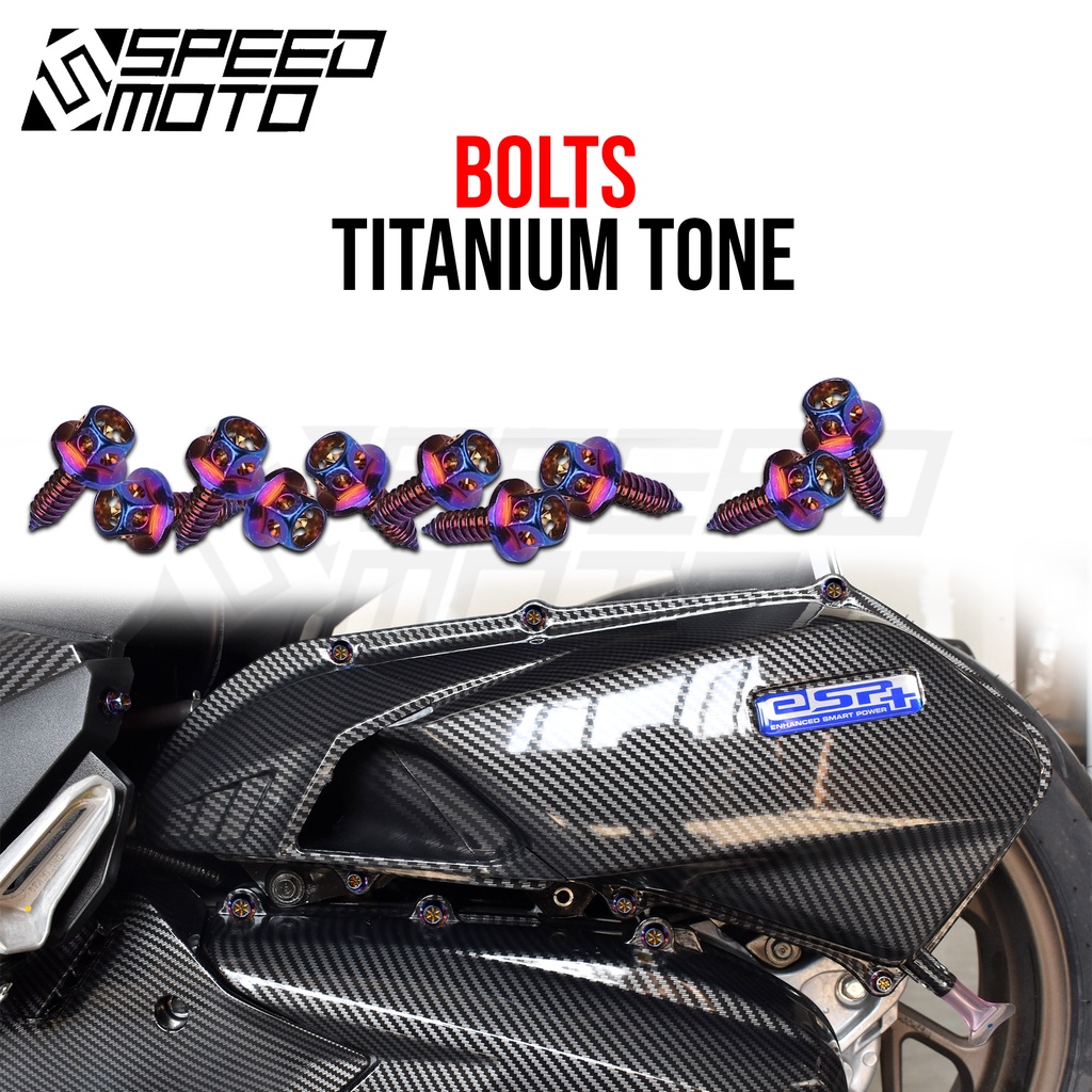 BODY BOLT Z-6331 ALLOY TITANIUM TWO-TONE / GOLD TONE BODY BOLTS FLOWER ...