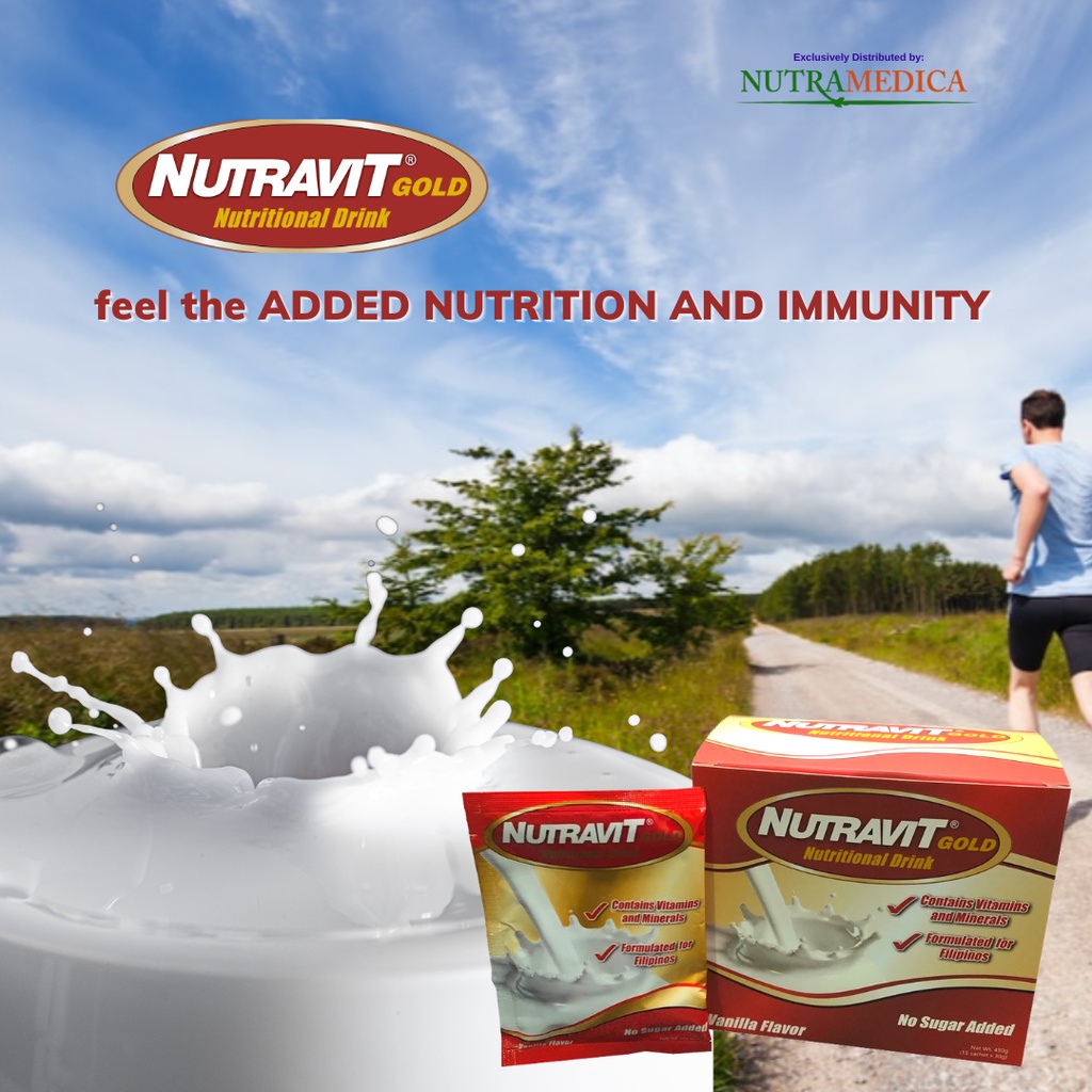NUTRAVIT GOLD ADULT NUTRITIONAL DRINK | Shopee Philippines