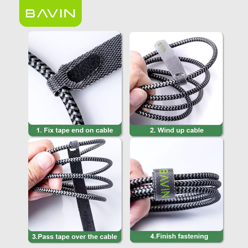 BAVIN Cable Organizer Winder Wire Cord Holder Protection w/ Multiple ...