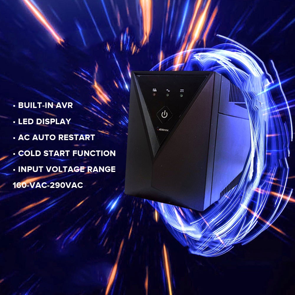 EasyPC | Ablerex GR650 650va 330 Watts/360 Watts with AVR 4 Sockets UPS ...