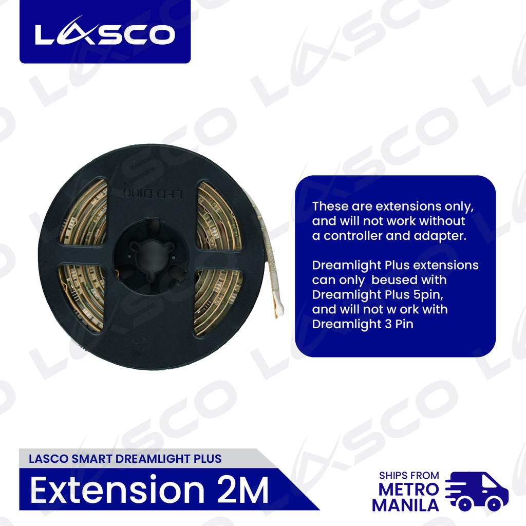 Lasco Extension Only for Dreamlight Plus Led Strip 5 / 2 / 1 meters ...