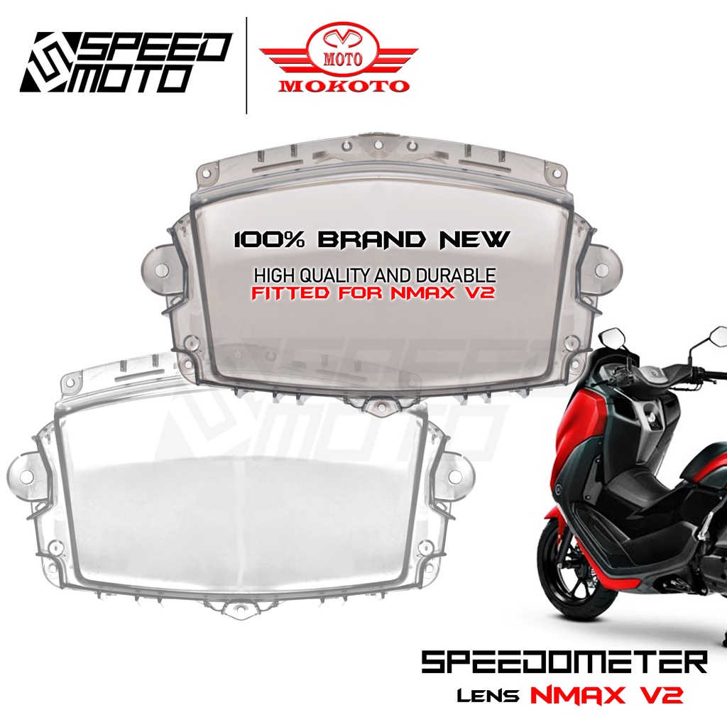 NMAX 2020 / 2021 SPEEDOMETER LENS CLEAR / SMOKE FOR YAMAHA NMAX V2 / V2 ...