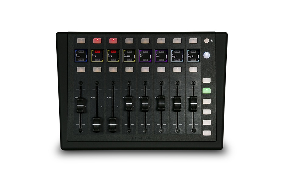 Allen & Heath IP8X Motorized 8 Fader DLive Remote Controller ...