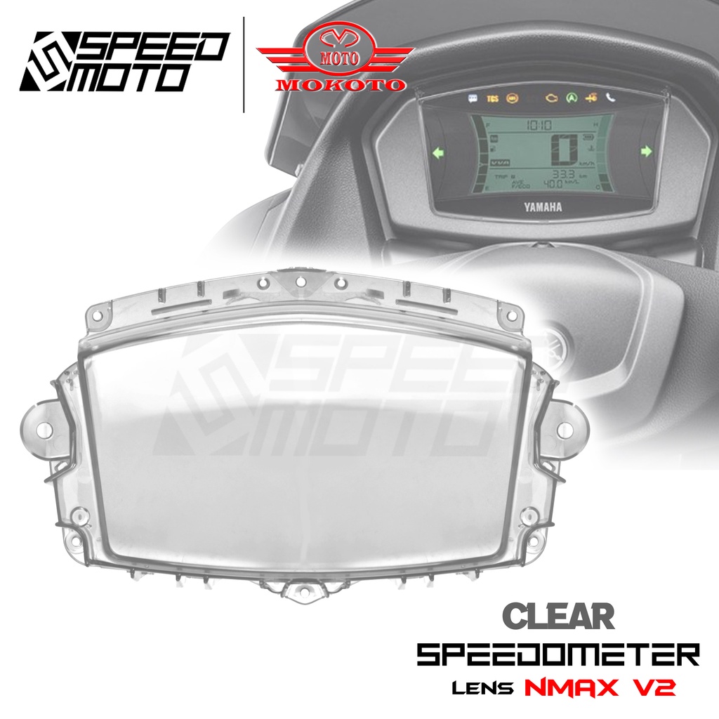 NMAX 2020 / 2021 SPEEDOMETER LENS CLEAR / SMOKE FOR YAMAHA NMAX V2 / V2 ...