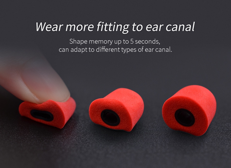 QKZ 3 pairs Ear Cap In-Ear Ear caps Silicone Cap Replacement Earbud ...