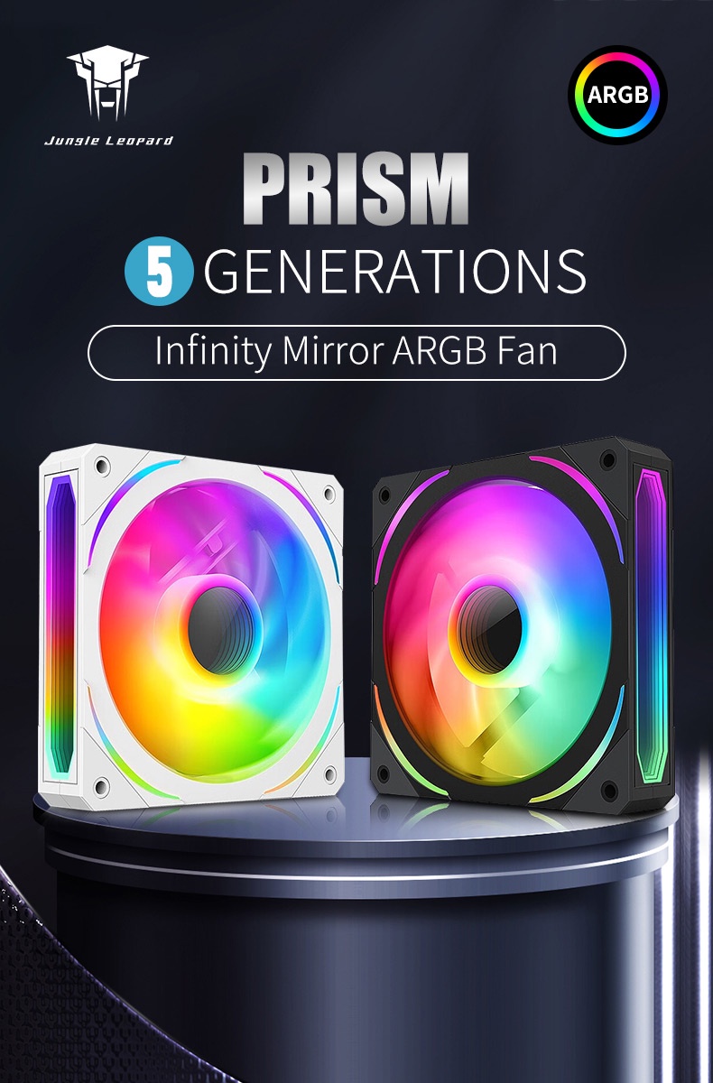 [Ready Stock] Jungle Leopard Prism GEN5 ARGB CPU Fan 120mm Infinite ...