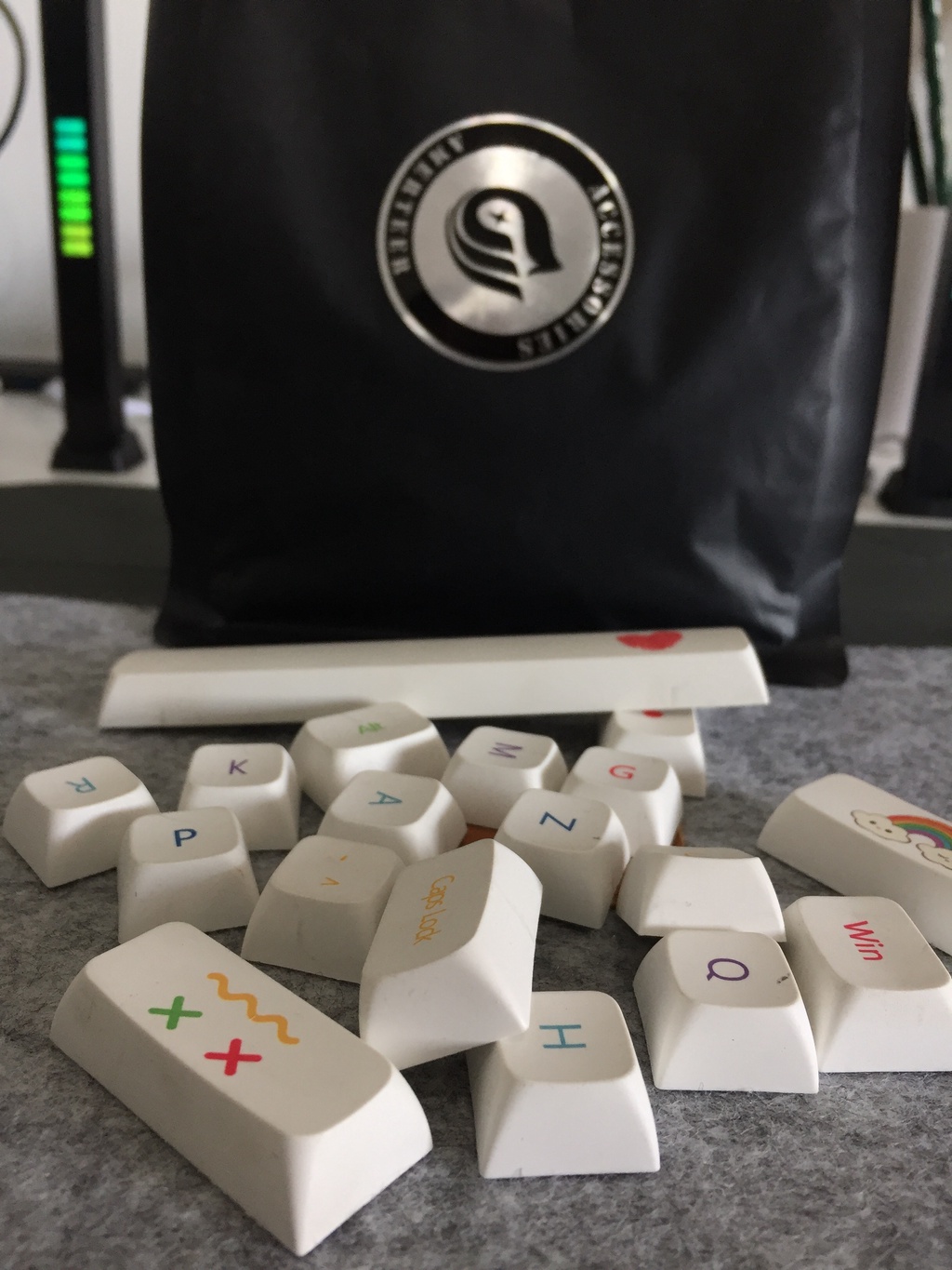 140 Keys PBT Dye-Sublimation Rainbow Keycaps Set XDA Profile Keycap ...