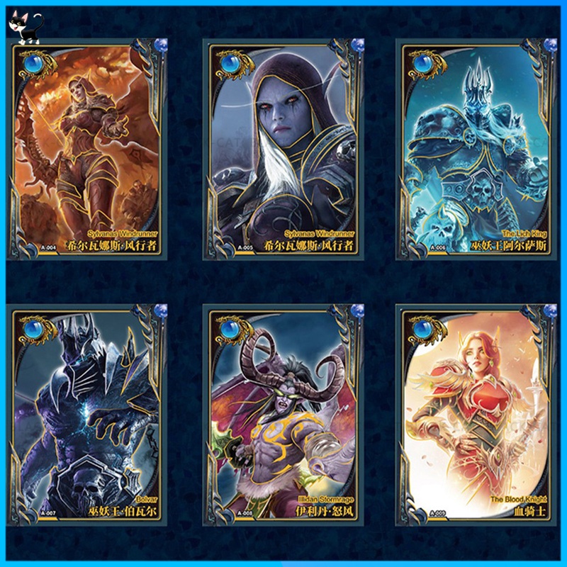 World Of Warcraft Cards Game Collectible Cards-1pack | Shopee Philippines