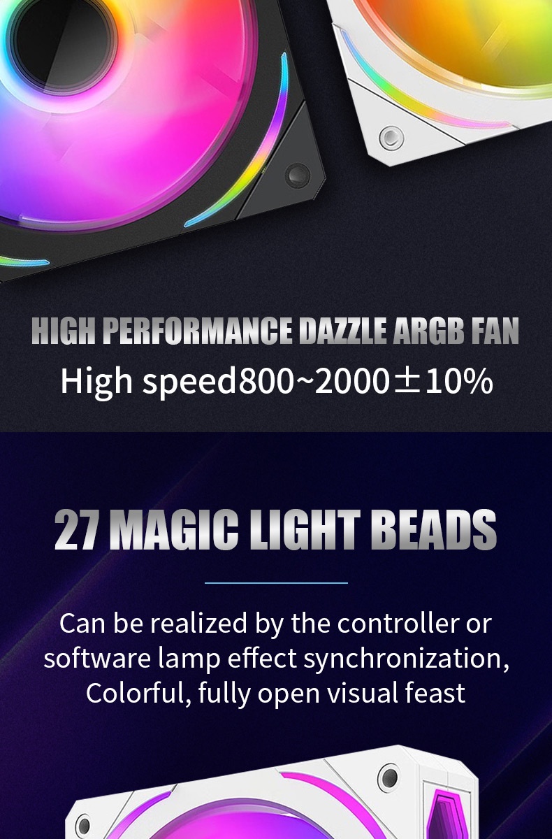 [Ready Stock] Jungle Leopard Prism GEN5 ARGB CPU Fan 120mm Infinite ...