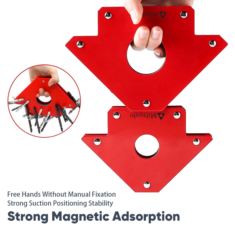 Mitsushi 1/4/6PCS Welding Magnet Positioner Magnetic Fixed Angle ...