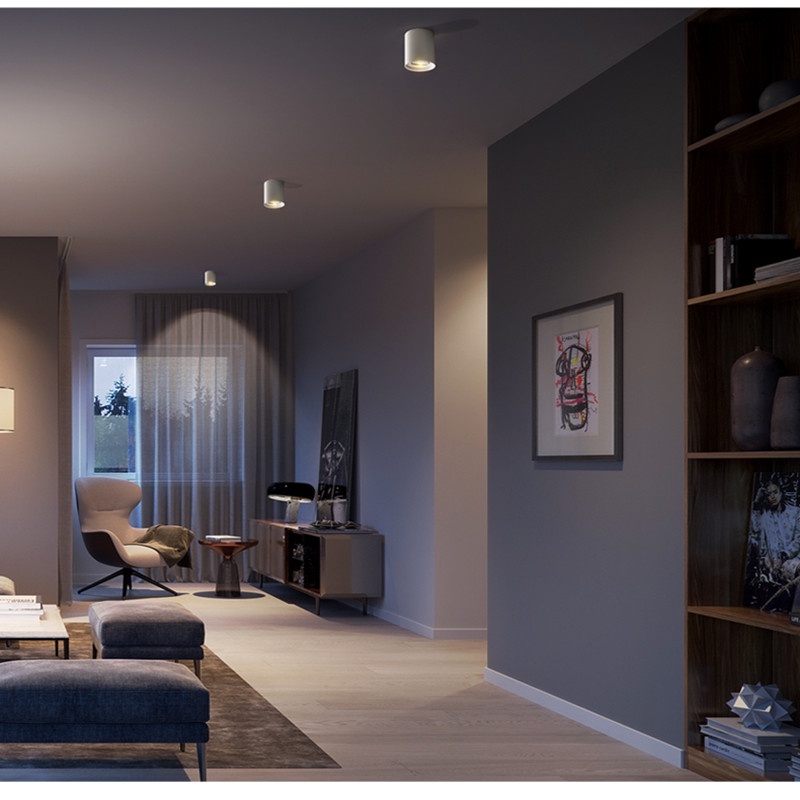 GU10 Surface Mount LED Spotlight Cylinder Spot Light | Shopee Philippines