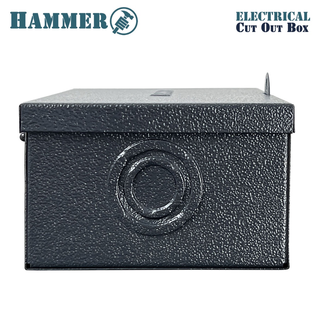 HAMMER NEMA1 ELECTRICAL Metal Pull box with Knockouts 22 Gauge ...
