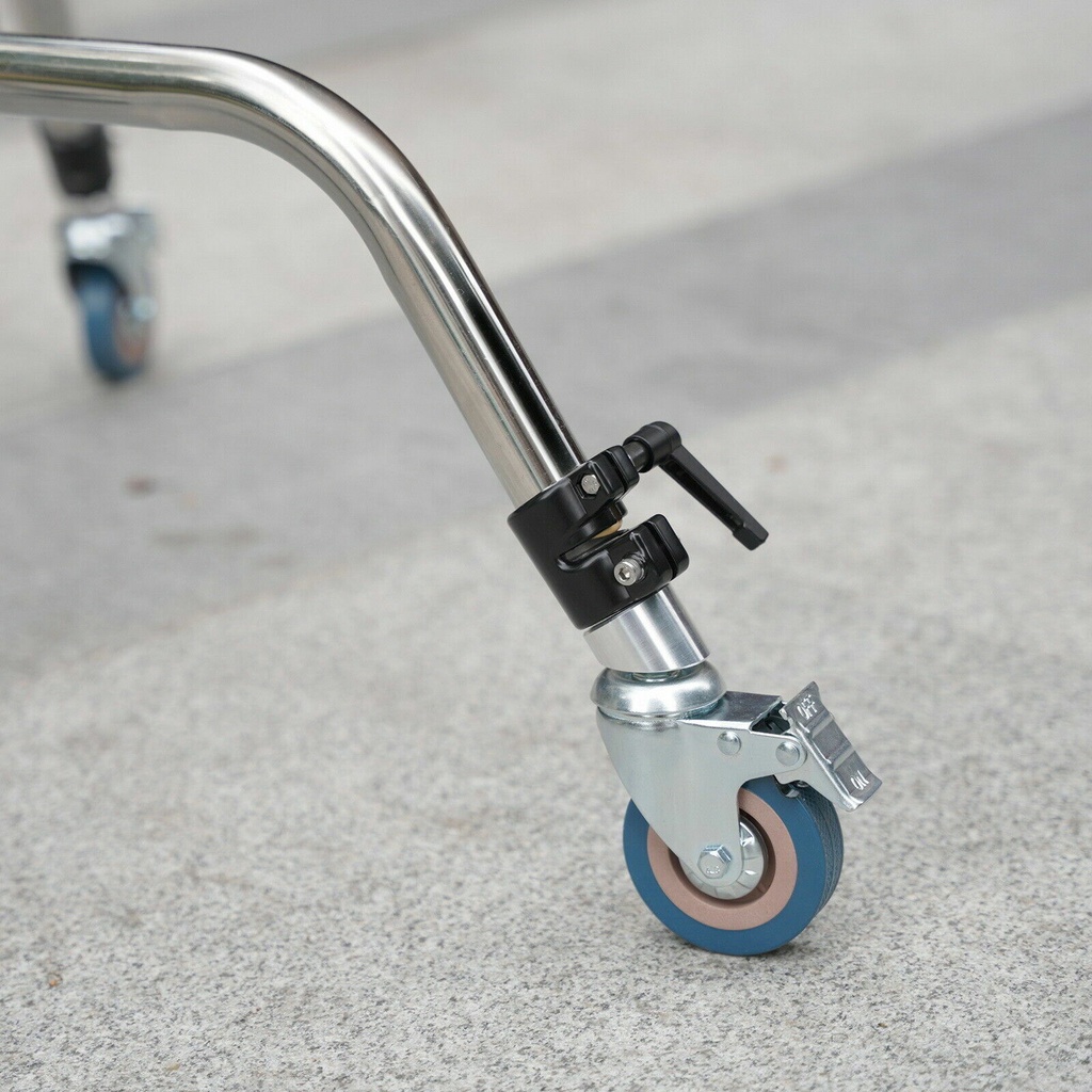 Selens 3PCS Light Stand Wheel Swivel Castor for C Stand 25mm Heavy Duty ...