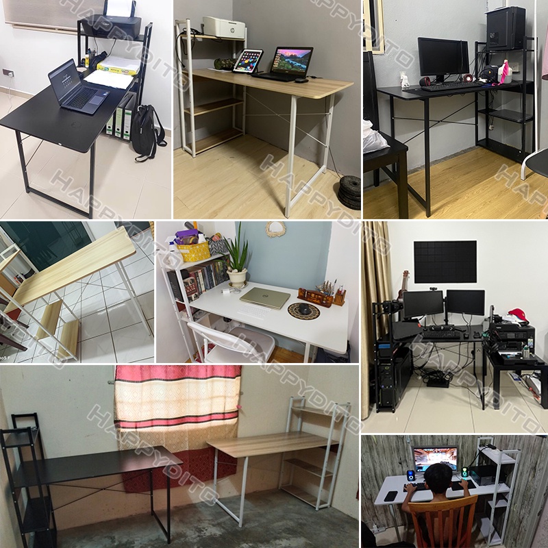 Computer Table Study table Desk Home Office Table Desk Furniture with ...