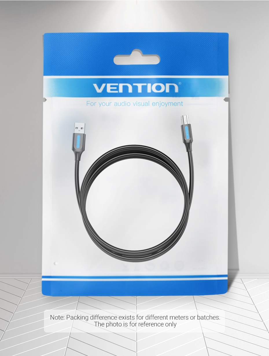 Vention USB Printer Cable USB Type A Male to B Male for Hp Canon Epson ...