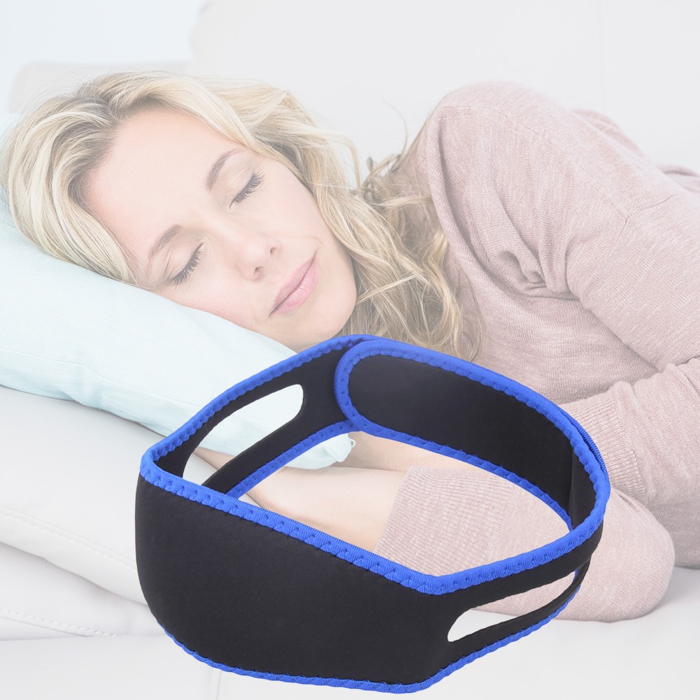 Anti Snore Stop Snoring Chin Strap Jaw Solution Sleep Support Apnea ...