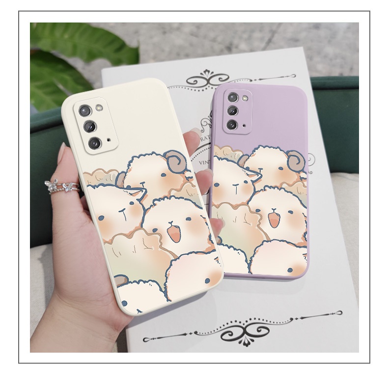 Happy Sheep Phone Case For Samsung Galaxy Note 20 Ultra 10 Plus 9 ...