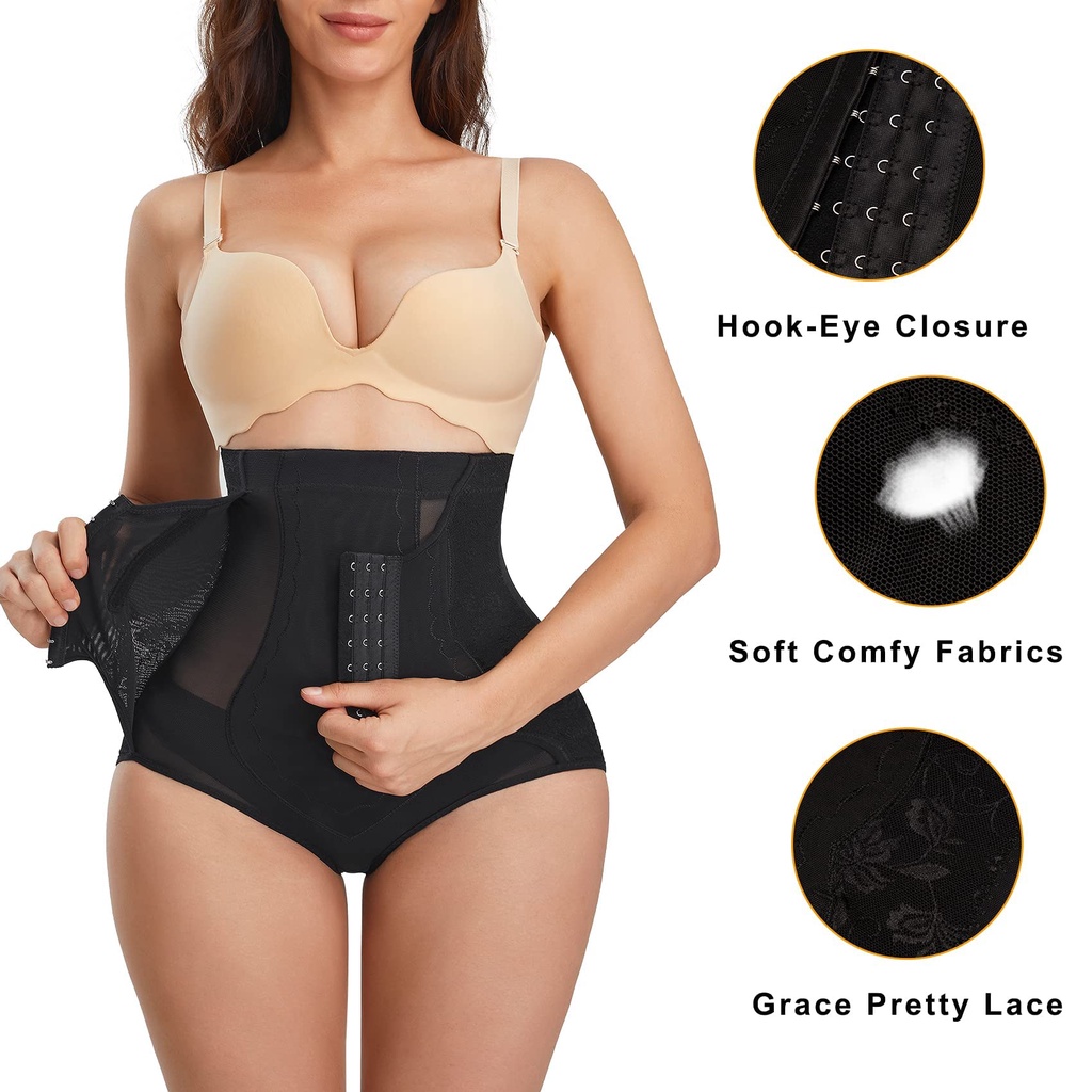 Gukoo High Waist Trainer Control Panties Body Shaper Tummy Girdle