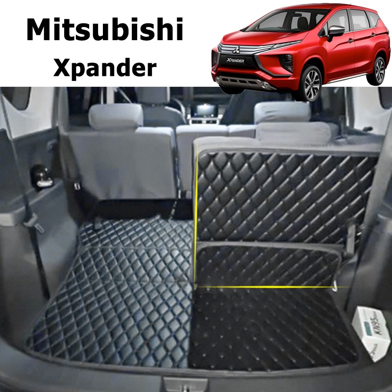 Mitsubishi Xpander 2018 to 2025 Trunk Tray Bendable Full Cargo Mat For ...