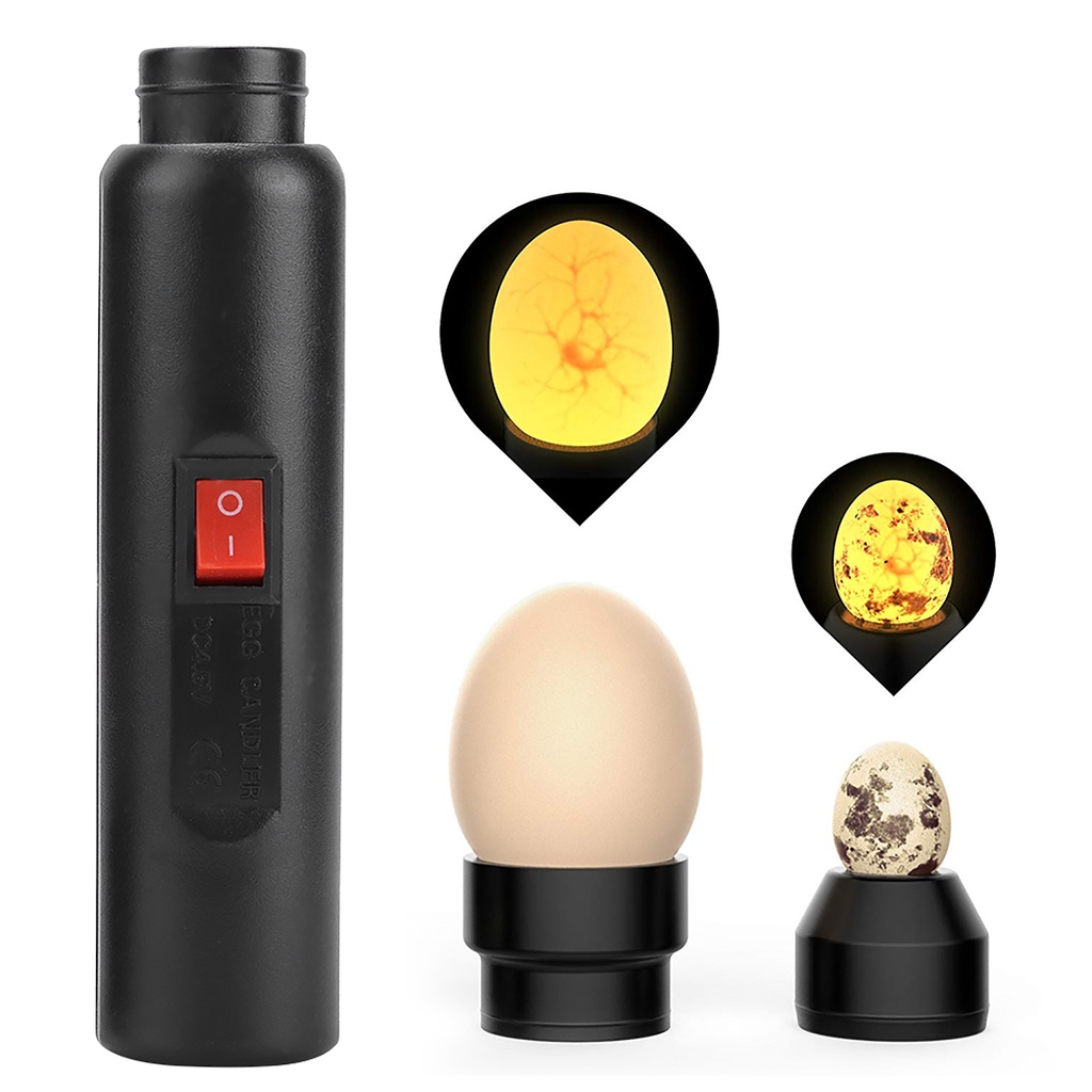 [Ready Stock] Bright Cool LED Light Egg Candler Tester Candling Lamp ...