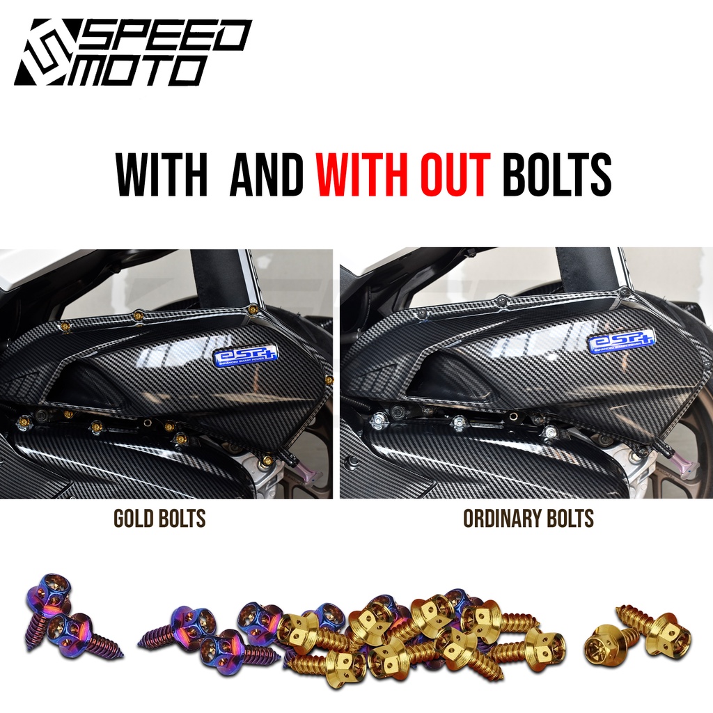 BODY BOLT Z-6331 ALLOY TITANIUM TWO-TONE / GOLD TONE BODY BOLTS FLOWER ...
