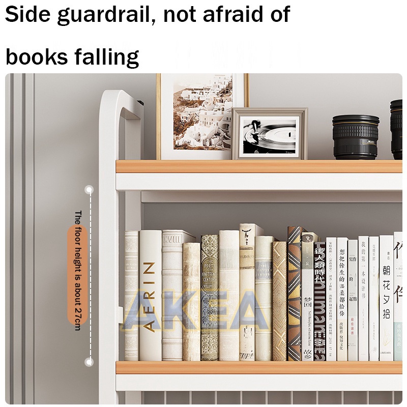 【2 Color】Desktop Rack Book Shelf Organizer Tabletop Organizer Multi-layer Shelf Tabletop Storage ...