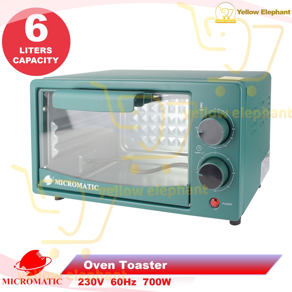 Micromatic Oven Toaster 6L Multipurpose Electric Oven Microwave Toaster ...