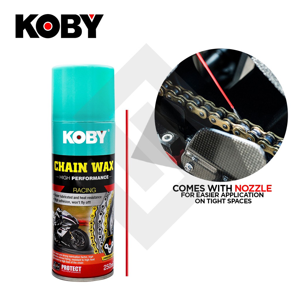 KOBY CHAIN LUBE LUBRICATING OIL 250ML | Shopee Philippines