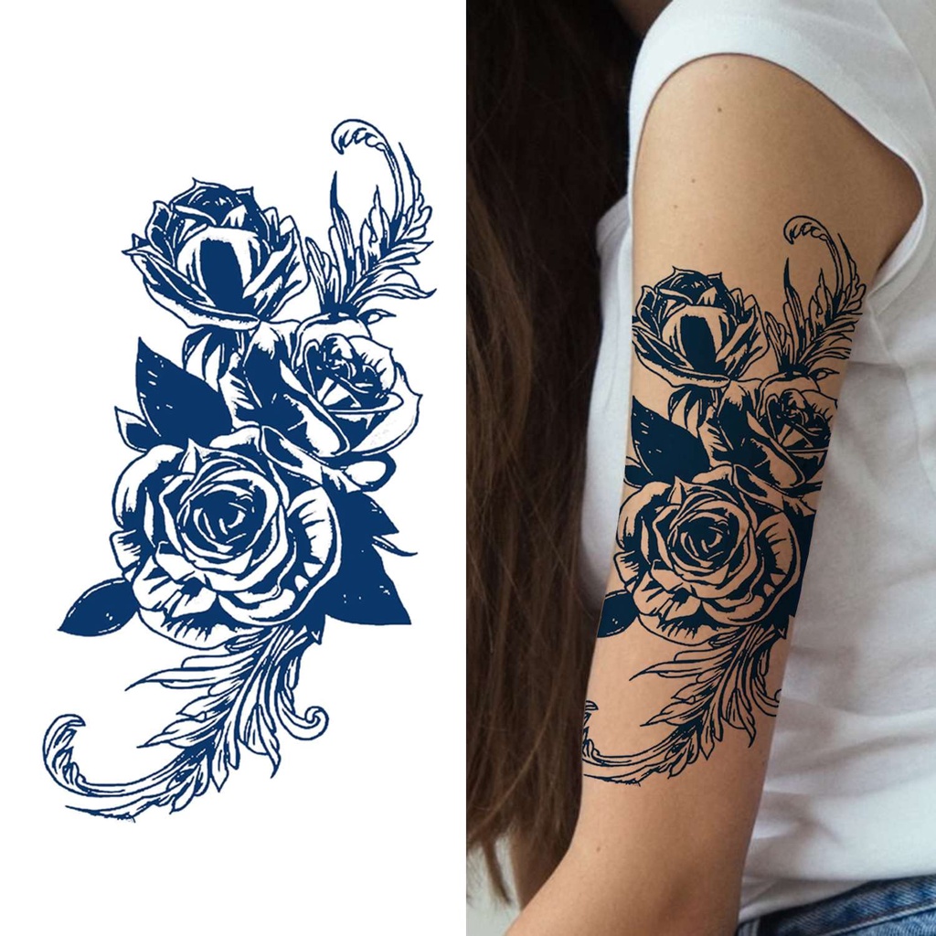 tatoo sticker water proof women permanent 1 month for men fake tattoo ...