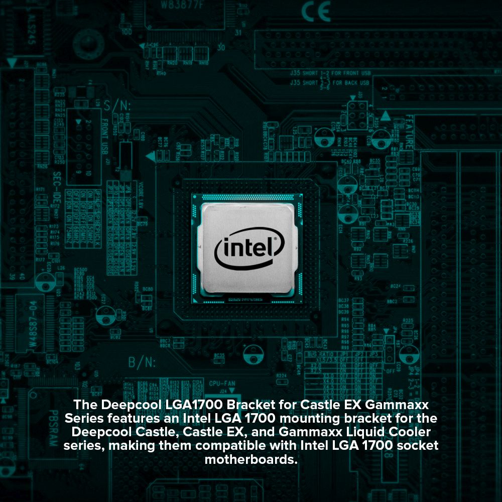 Intel LGA1700 Compatible Castel EX, Castle, Gammaxx Series Bracket ...