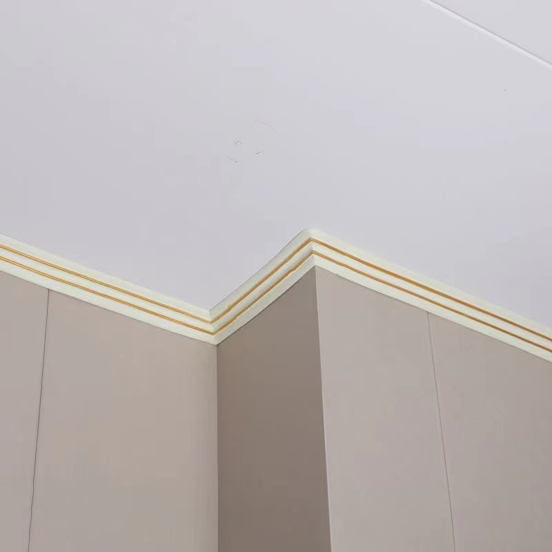 Ceiling Corner Border Self-adhesive Corner Angle Line Corner Decoration ...