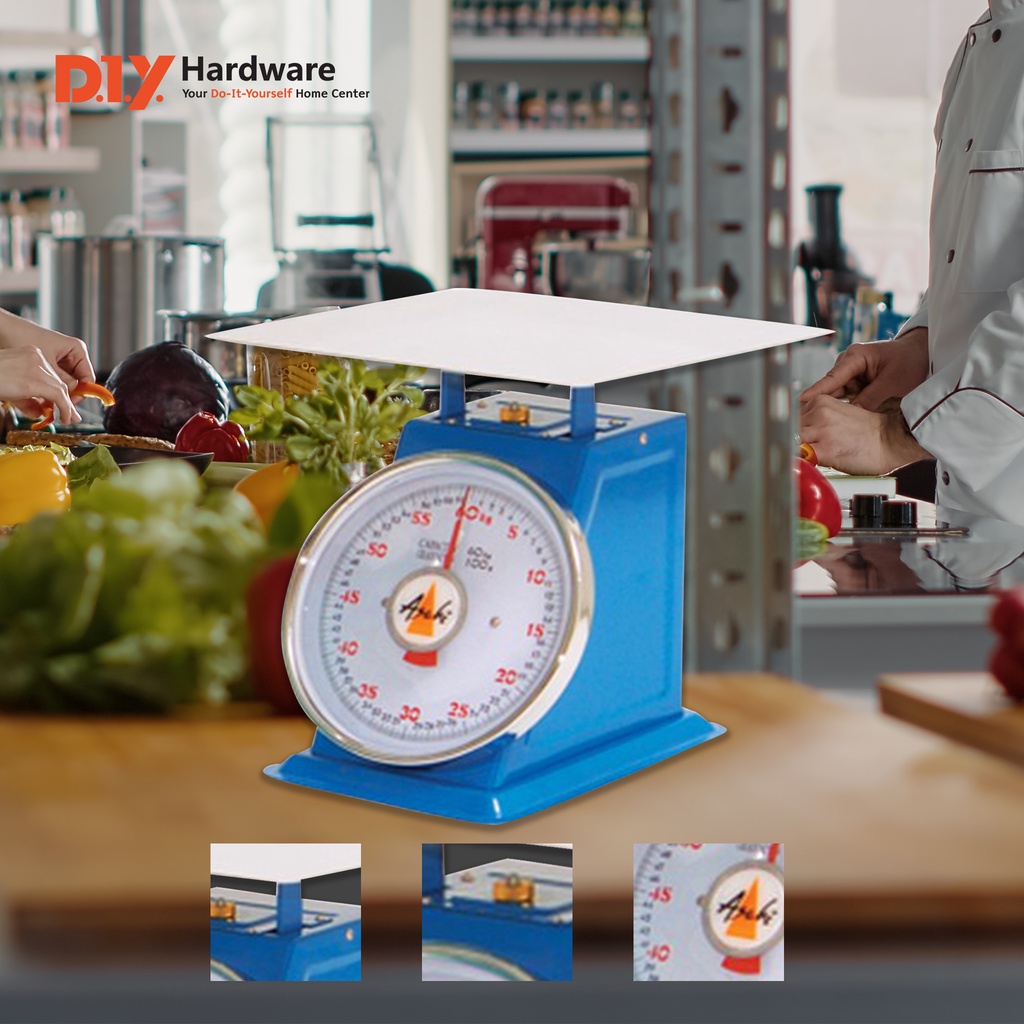 Asahi Weighing Scale 60Kgs Stainless Steel Flat Plate | Shopee Philippines