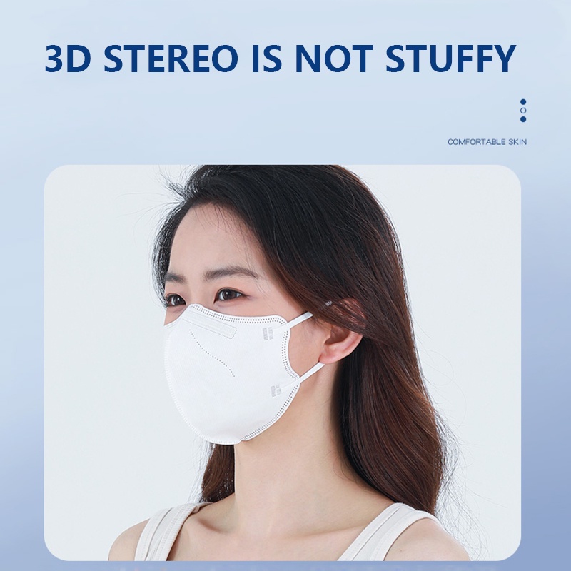 Kn95 5d Protective 100pcs Face Mask 5ply 5 Layers Medical Original Facemask N95 Shields 10/50pcs ...