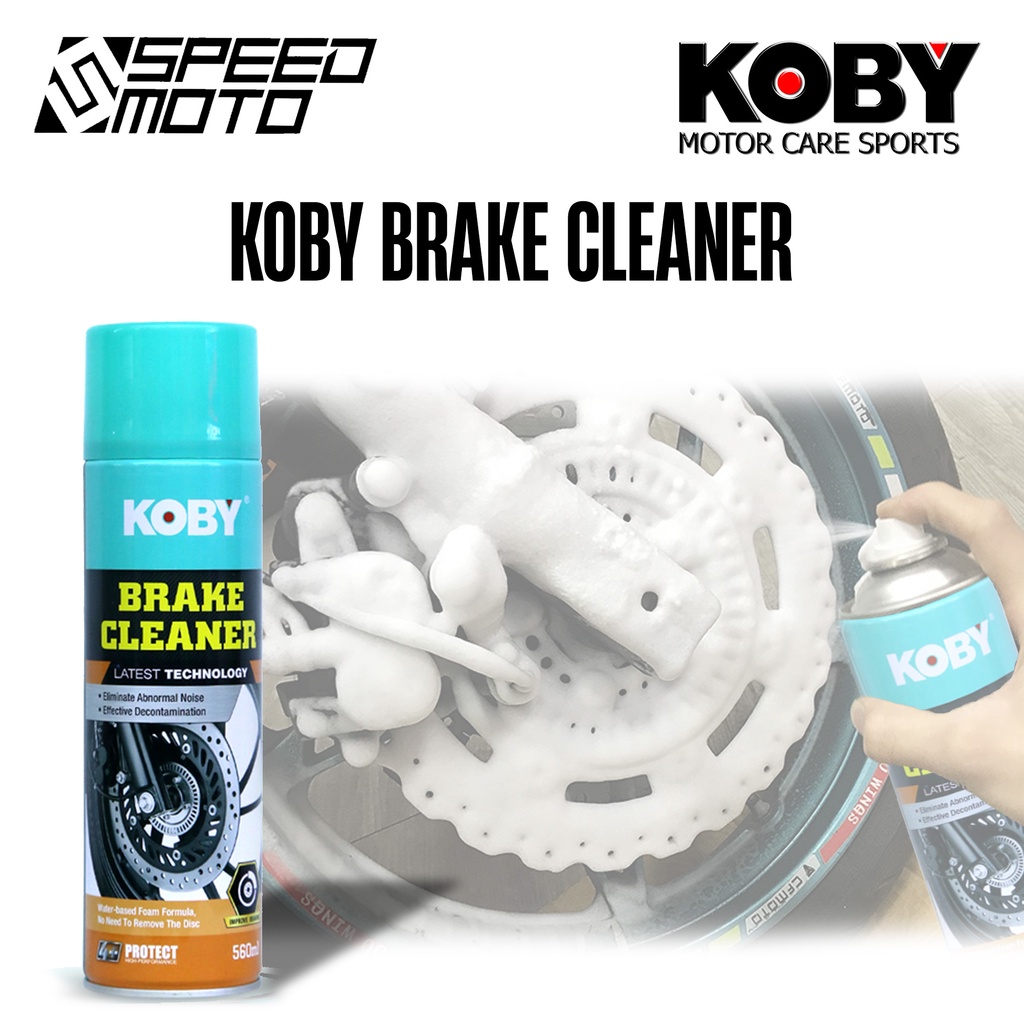 KOBY BRAKE FOAM CLEANER 560ML M333 / DISC-BRAKE DEGREASER CLEANING ...