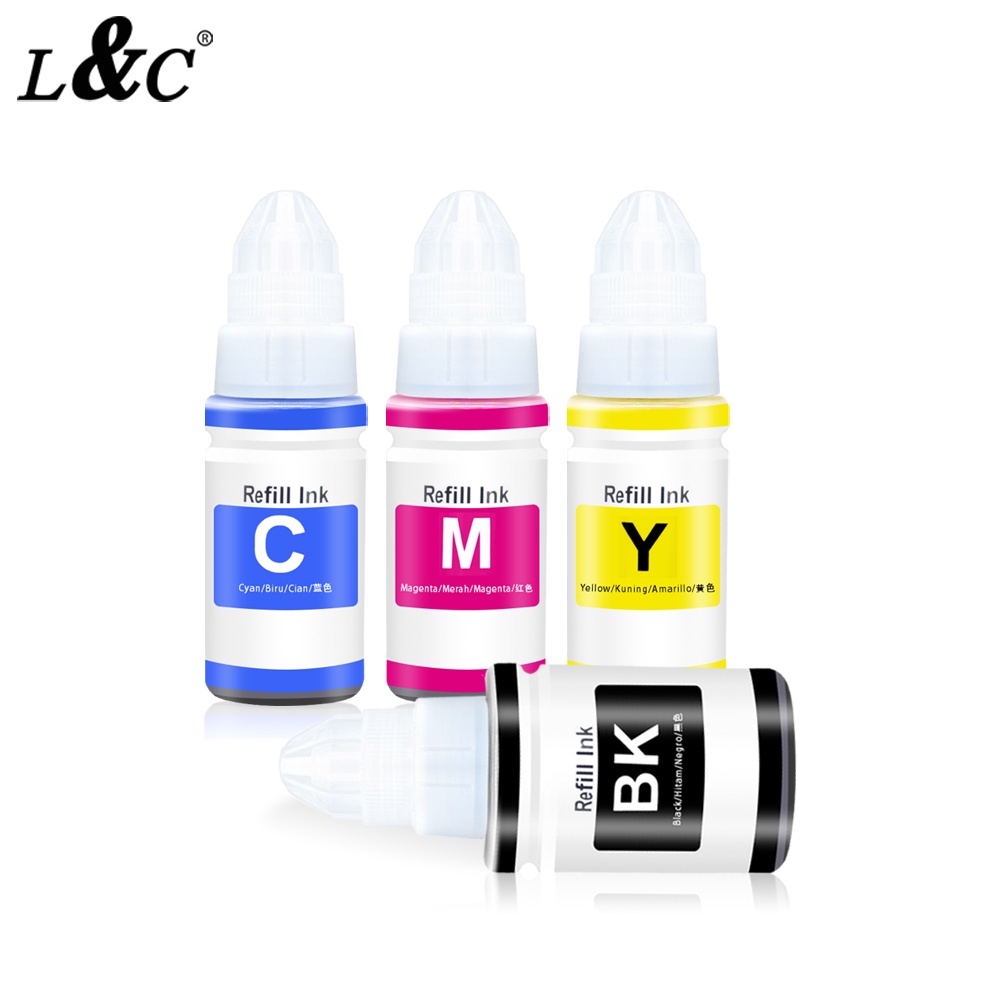 L&C Refill 790 Ink 1PC Dye Ink For Canon Printer Pixma E3370 Mg2570S ...