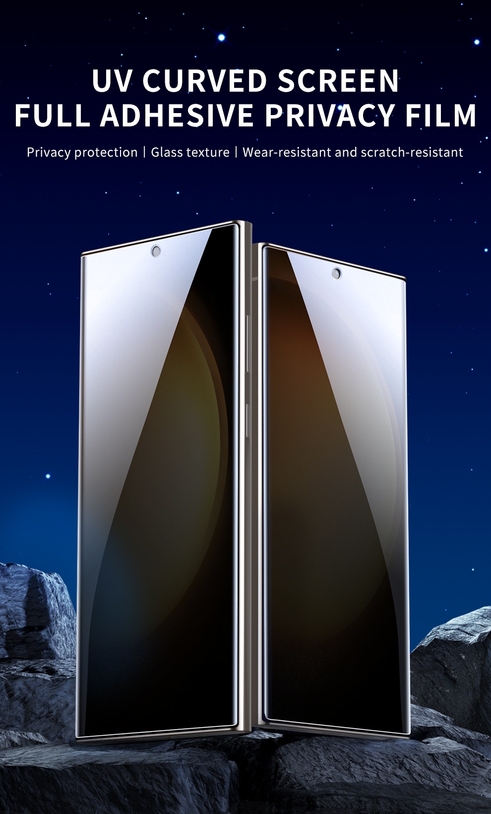 SmartDevil Privacy Soft Film/Hydraulic Film/Tempered Glass/Screen Protector For Samsung Galaxy ...